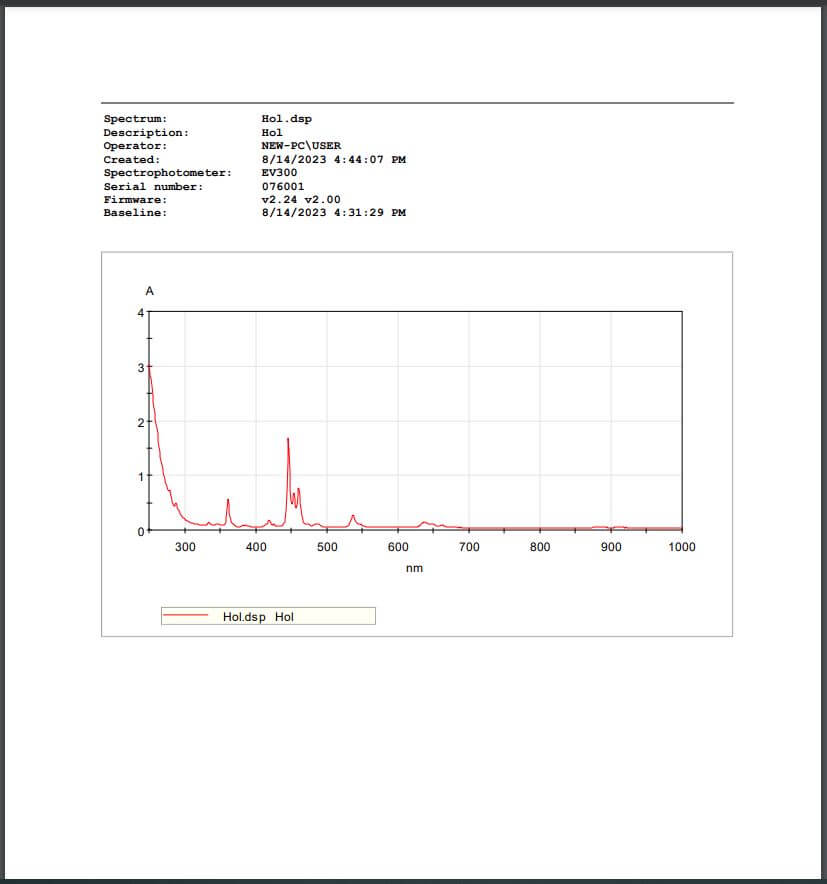 Thermo Evolution 300 - UV-Vis Spectrophotometer