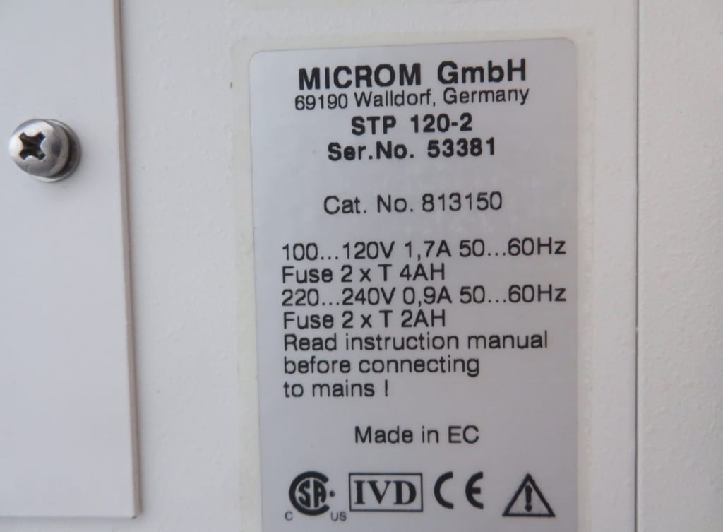 Thermo Microm STP 120 Tissue Processor