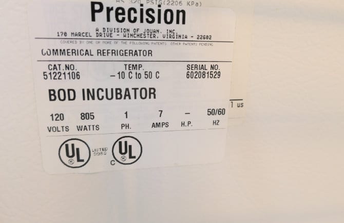 Thermo Scientific 815 BOD Incubator
