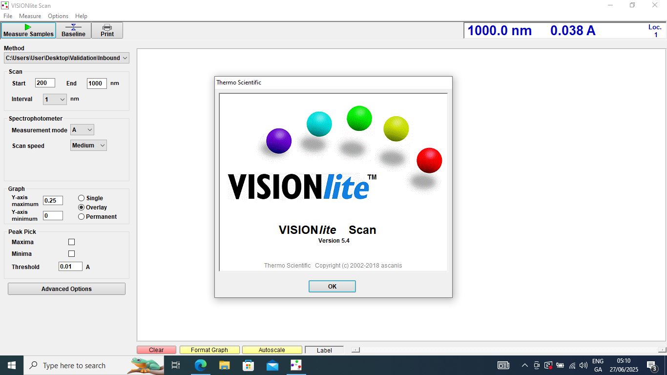 Thermo BioMate 3s Spectrophotometer - The Lab World Group