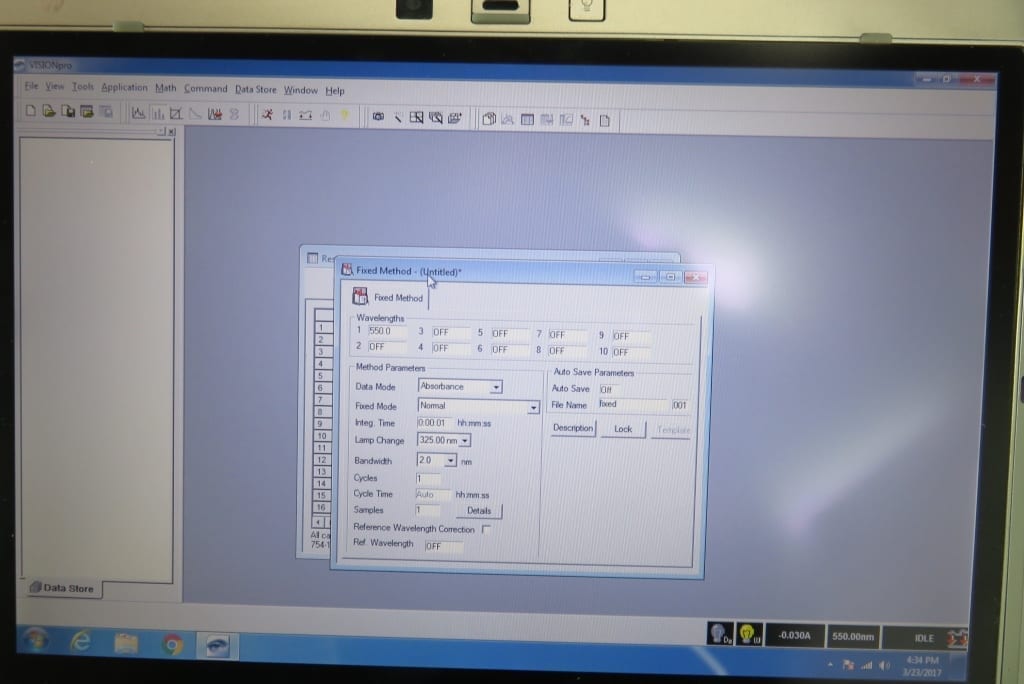Thermo UV-10 Spectrophotometer