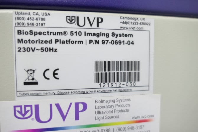 UVP Biospectrum 510 Imaging System - New in Box