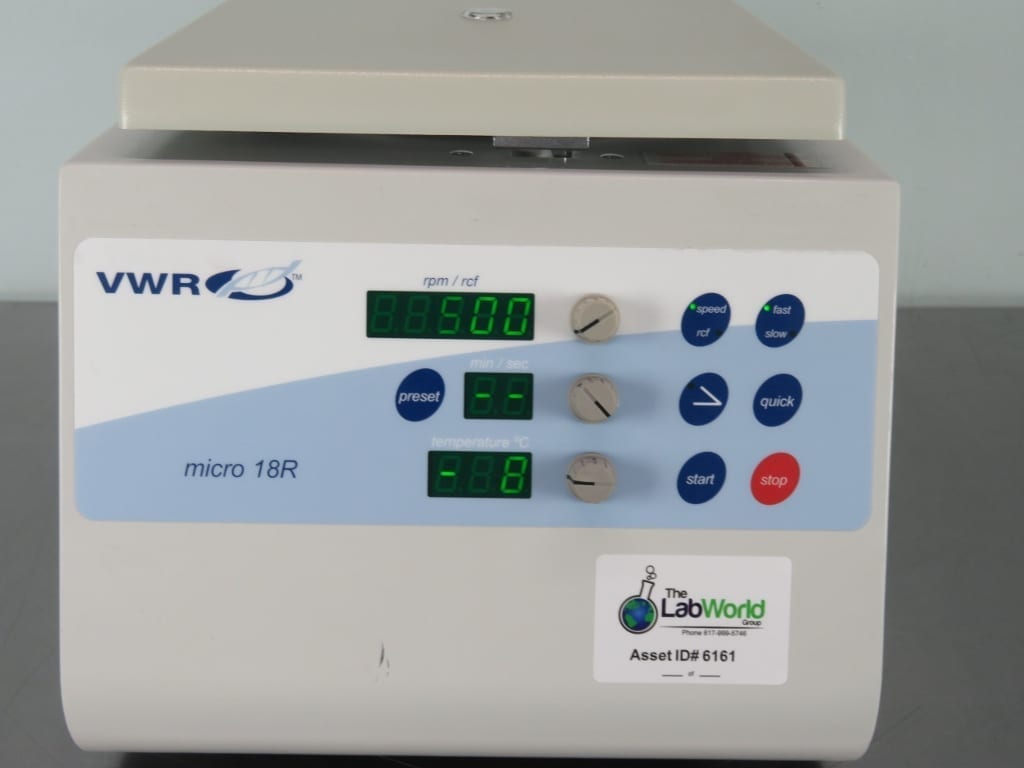 VWR Micro 18R Refrigerated Centrifuge