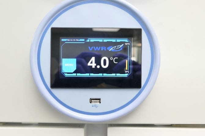 Double Door 4C Laboratory Refrigerator - 2020 Unused