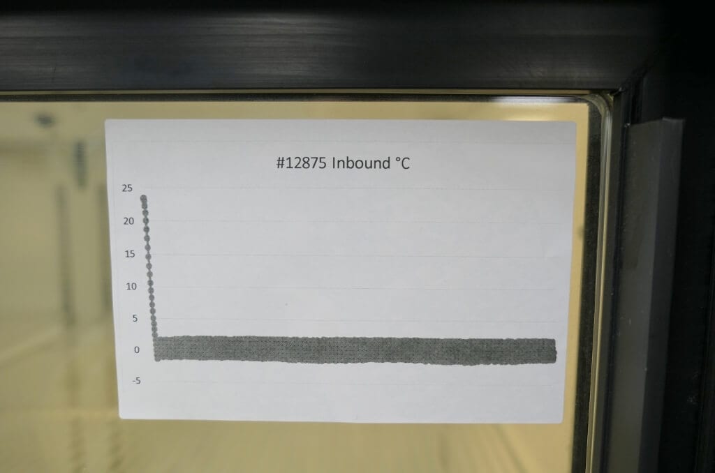 Carrier MC2000S Triple Door Lab Refrigerator