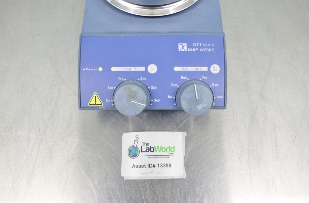 IKA RET Basic Analog Hotplate Stirrer - The Lab World Group