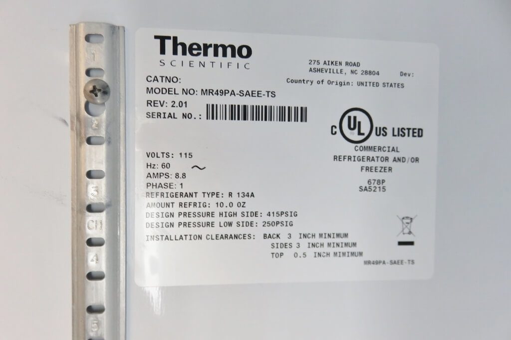 Thermo Revco Lab Refrigerator REL5004a - The Lab World Group