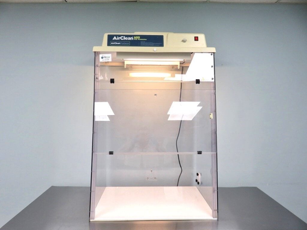 Airclean PCR Workstation Dead Air Box - The Lab World Group