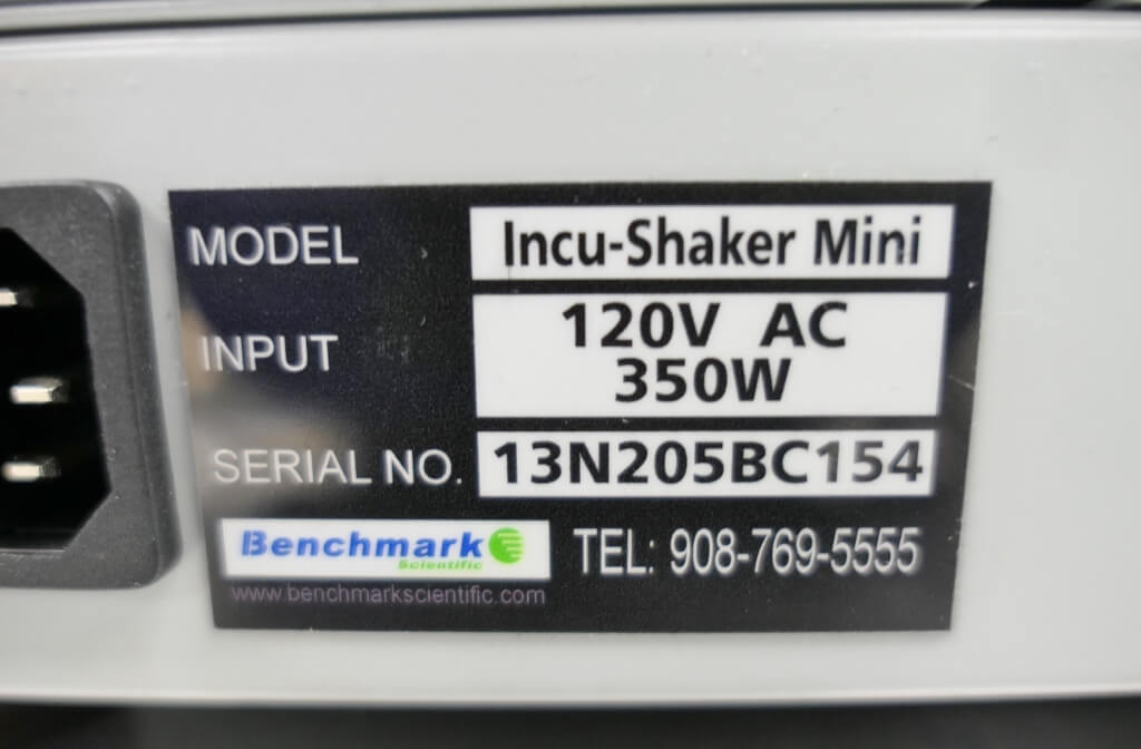 Benchmark Incu-Shaker Mini Incubator Shaker