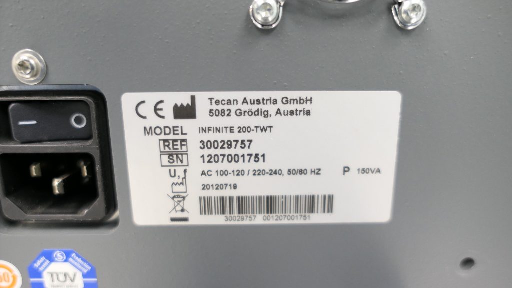 Tecan Infinite F200 Fluorescence Microplate Reader