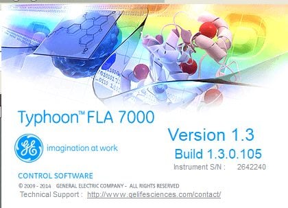 GE Typhoon FLA 7000 Fluorescence Imager