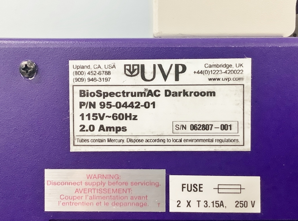 UVP Biospectrum Imaging System - The Lab World Group