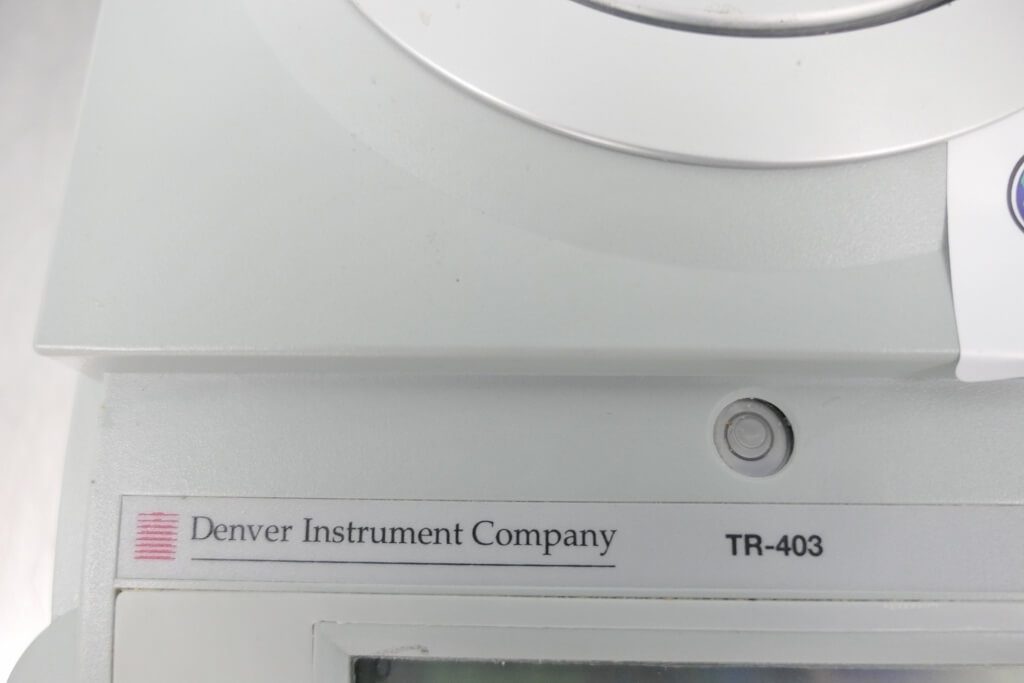 Denver Instruments Scale TR-403 - The Lab World Group