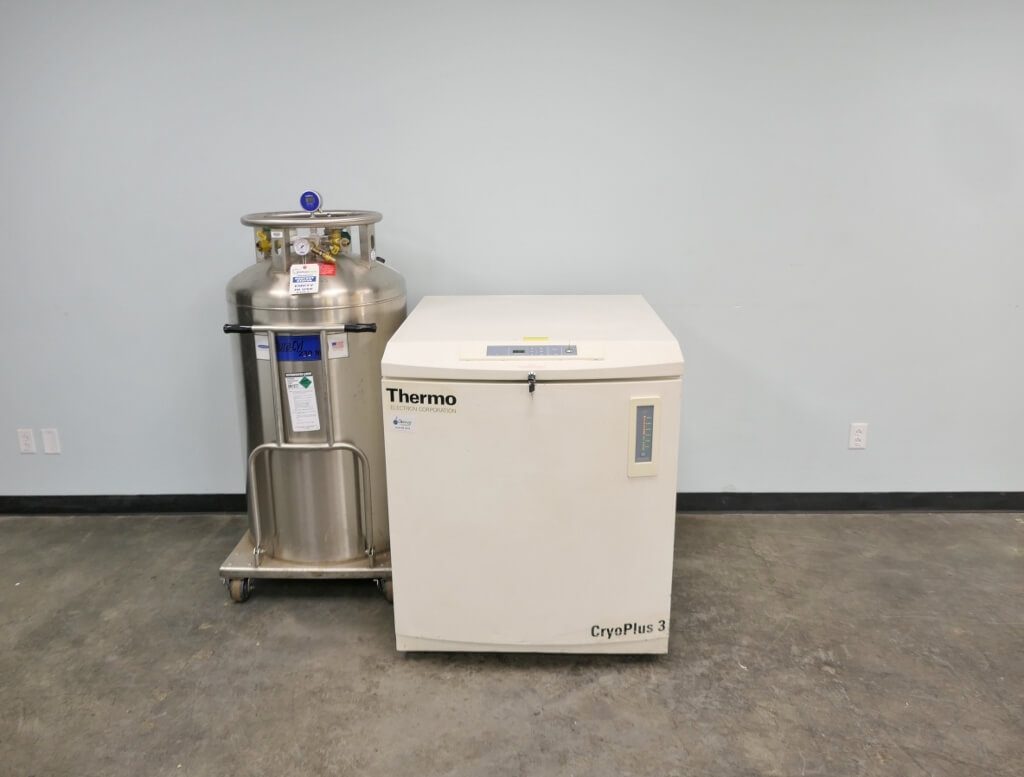 Thermo CryoPlus 3 Liquid Nitrogen Dewar - The Lab World Group