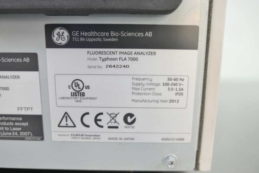 GE Typhoon FLA 7000 Fluorescence Imager