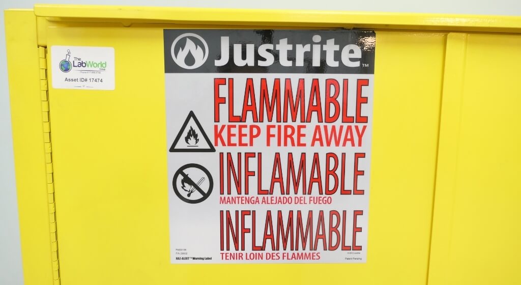 Justrite 30 Gallon Flammable Storage Cabinet