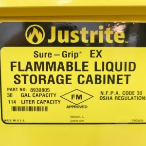 Justrite Flammable Liquid Storage Cabinet | Cabinets Matttroy