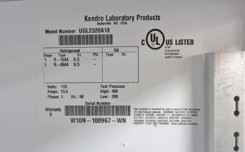 Thermo Revco Freezer UGL2320A - The Lab World Group