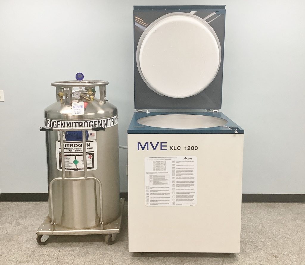 MVE XLC-1200 Liquid Nitrogen Freezer - The Lab World Group