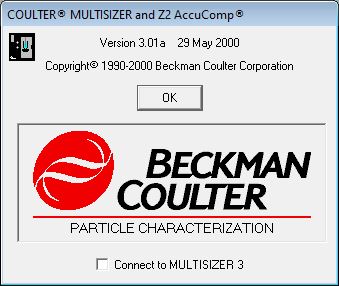 Beckman Coulter Z2 Particle Counter - The Lab World Group