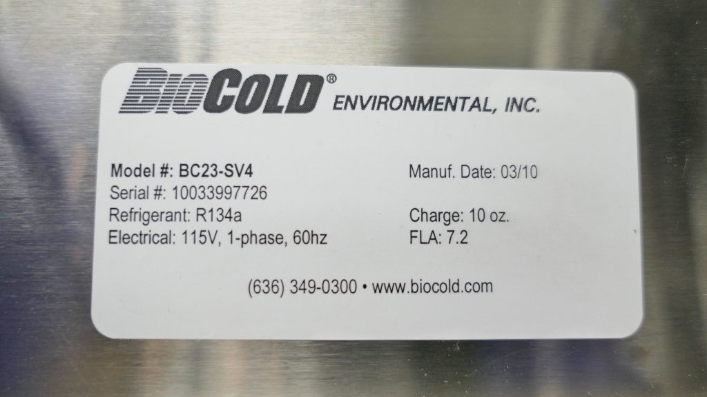 BioCold Lab Refrigerator - The Lab World Group