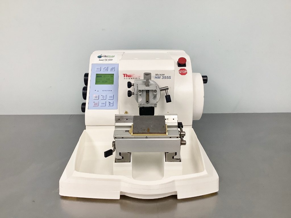 Microm HM 355 S Rotary Microtome - The Lab World Group