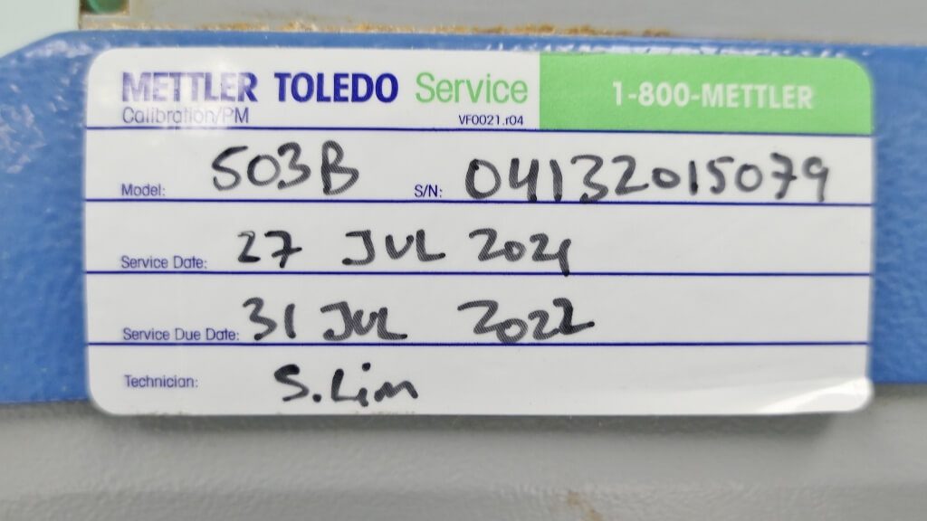 VWR Used Analytical Balance 503B - The Lab World Group