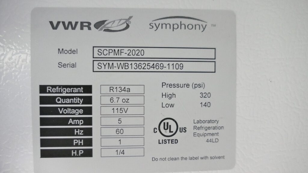 VWR -20 Lab Freezer - The Lab World Group