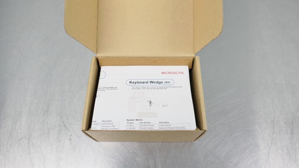 Microscan MS-3 Barcode Scanner - Unused In Box