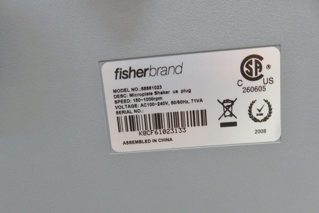 Fisher Microplate Shaker - The Lab World Group