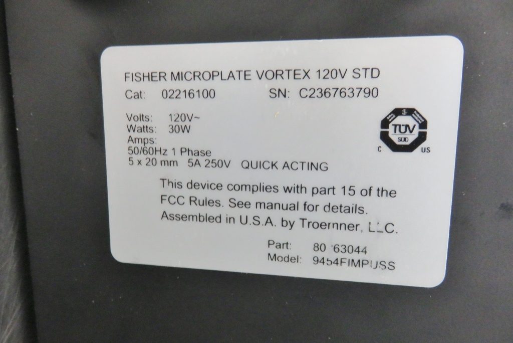 Fisher Vortexer Mixer - The Lab World Group