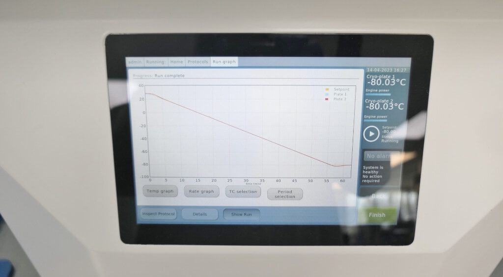 VIA Freeze Quad Controlled Rate Freezer - The Lab World Group