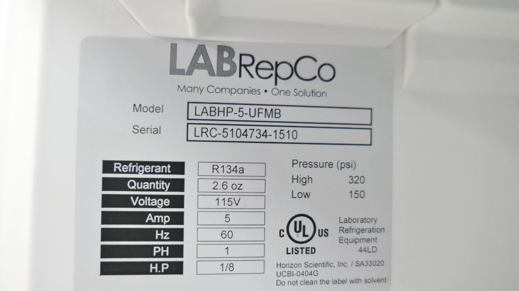 Labrepco Freezer Futura -20 - The Lab World Group