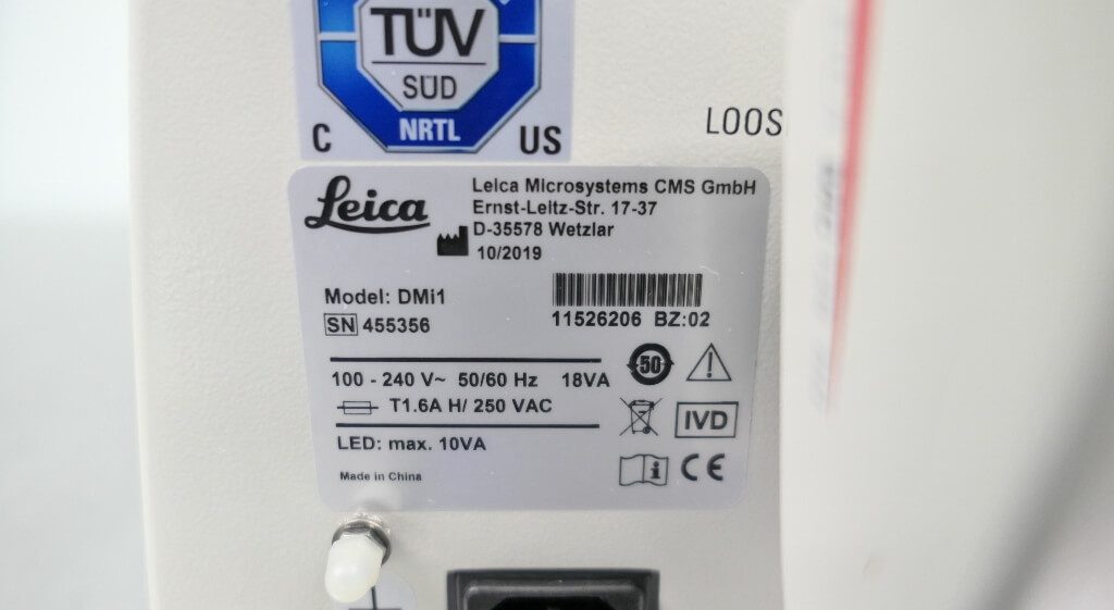 Leica DMi1 Inverted Microscope - The Lab World Group