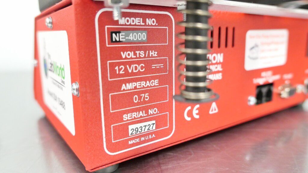 New Era Syringe Pump 4000 - The Lab World Group