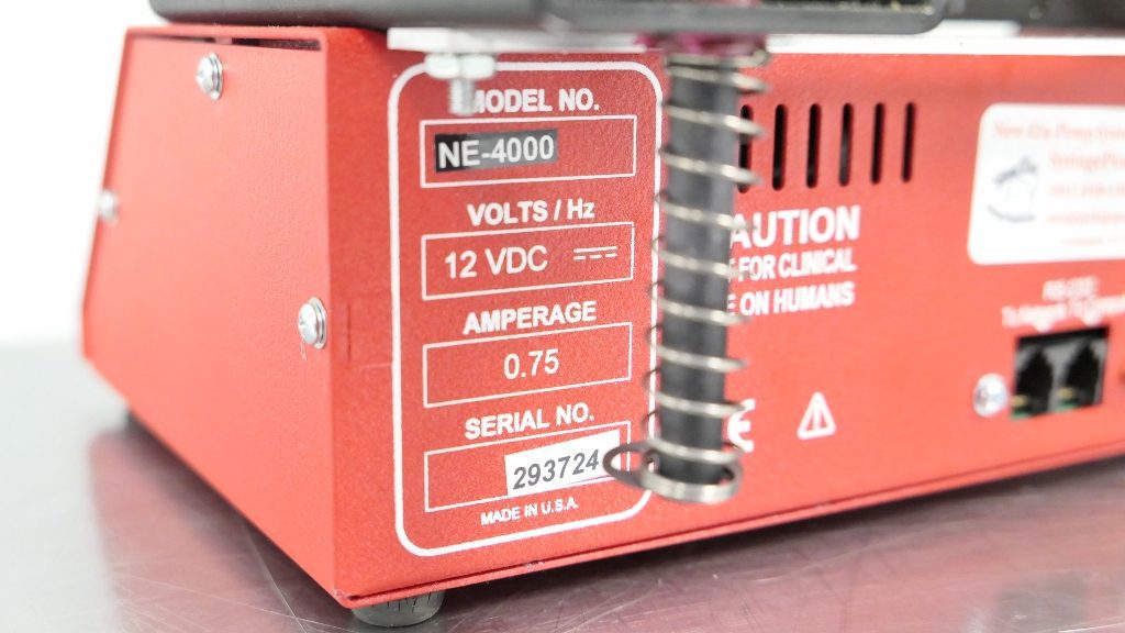 New Era Syringe Pump 4000 - The Lab World Group
