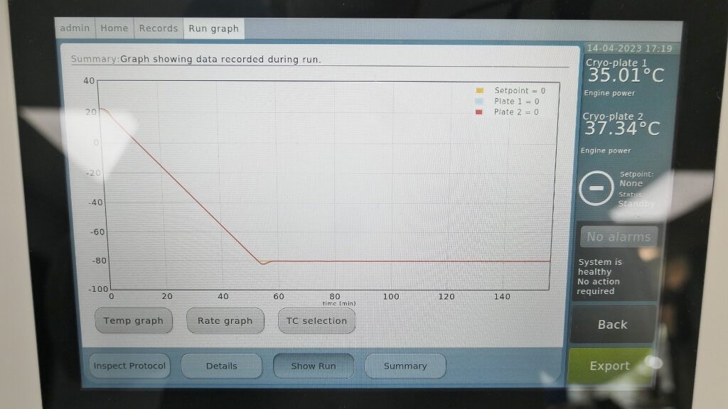 VIA Freeze Quad Controlled Rate Freezer - The Lab World Group