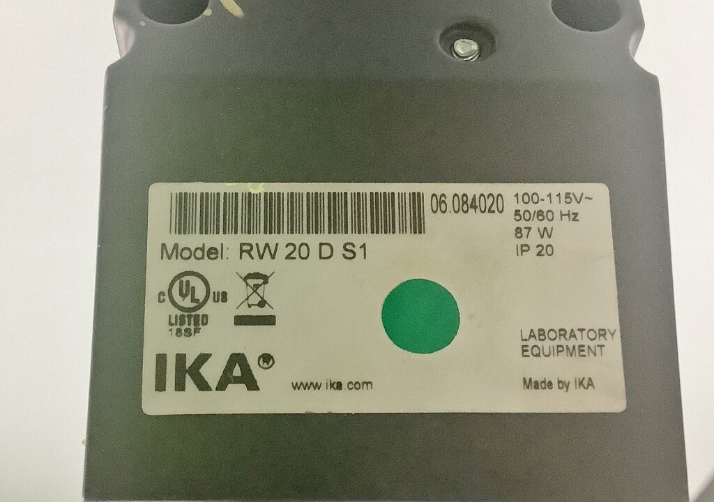 IKA Overhead Stirrer RW20 - The Lab World Group