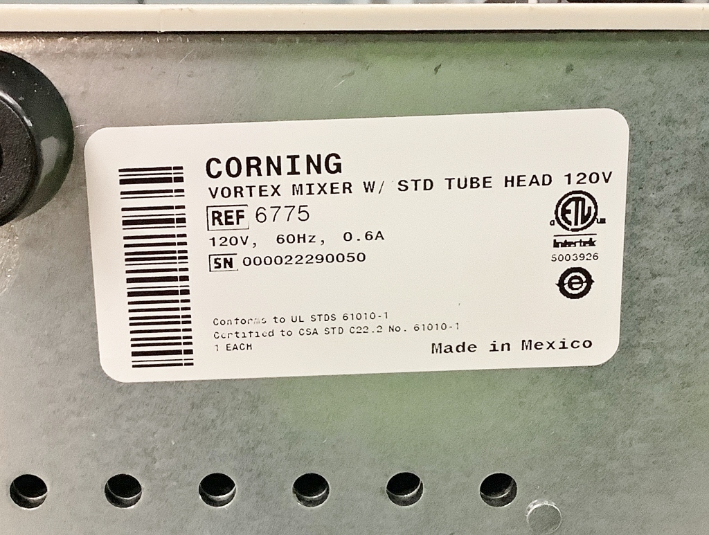 Corning LSE Vortex Mixer - The Lab World Group