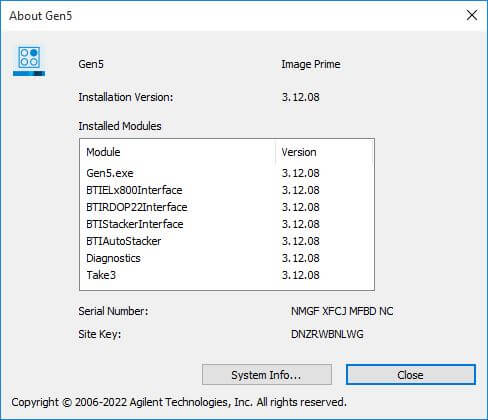 BioTek Cytation 5 Imaging Reader with Stacker
