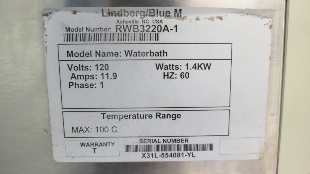 Lindberg Blue M Chiller System/Water Bath - The Lab World Group