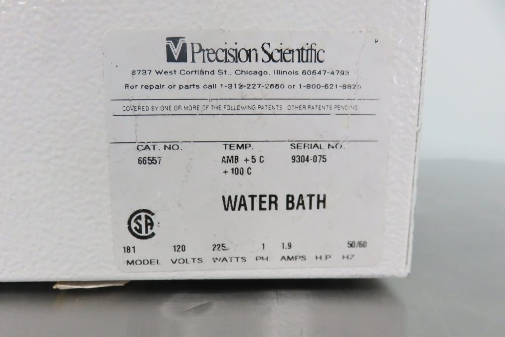 Thermo Precision Water Bath 181 - The Lab World Group
