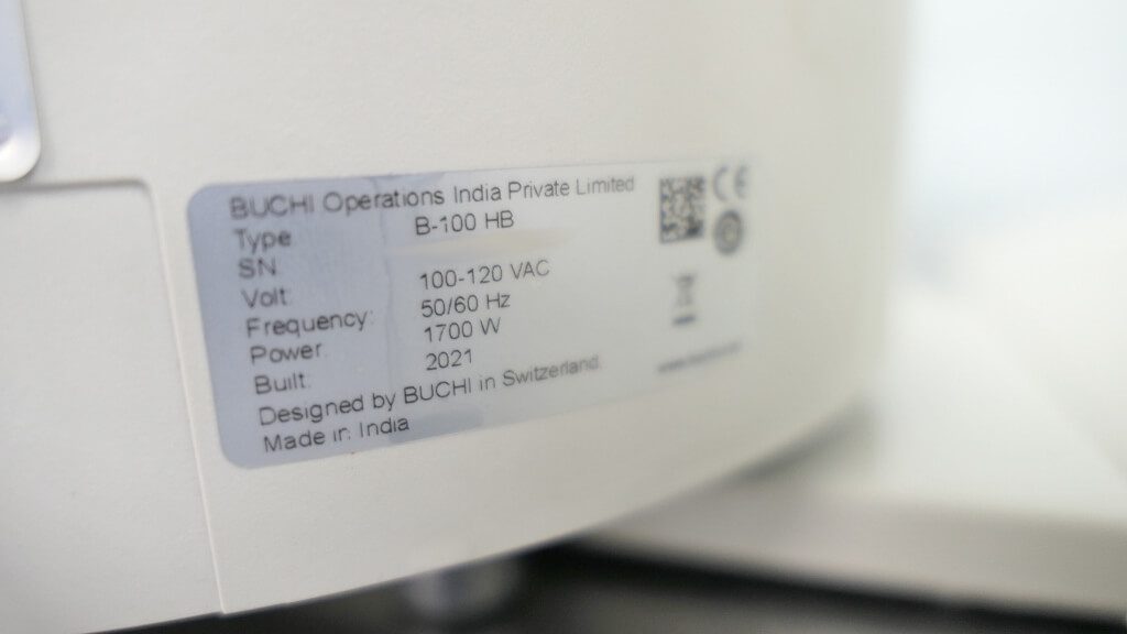 Buchi Rotary Evaporator R100 - Unused 2022