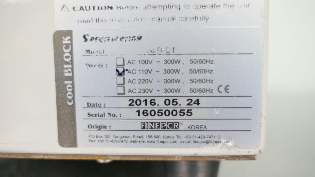 Daigger Dry Block Heater with Cooling - The Lab World Group