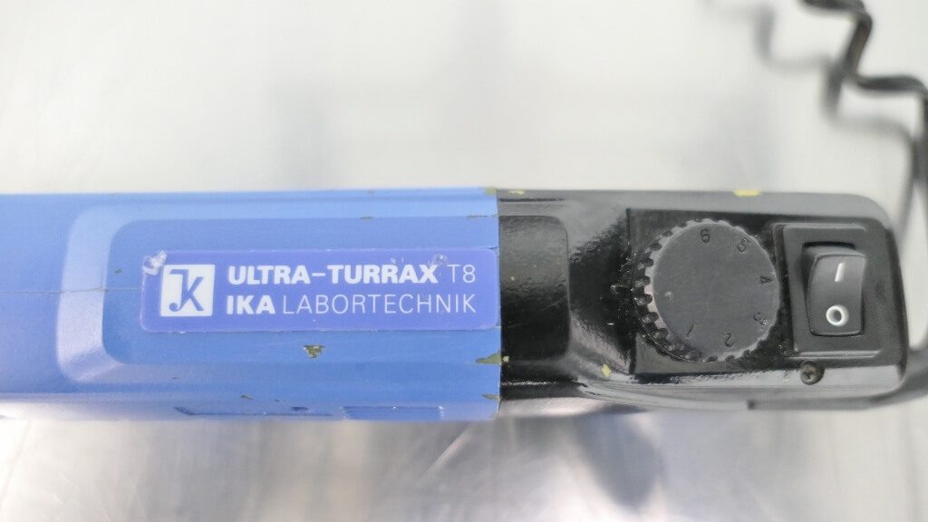 IKA Ultra Turrax Homogenizer T8 - The Lab World Group