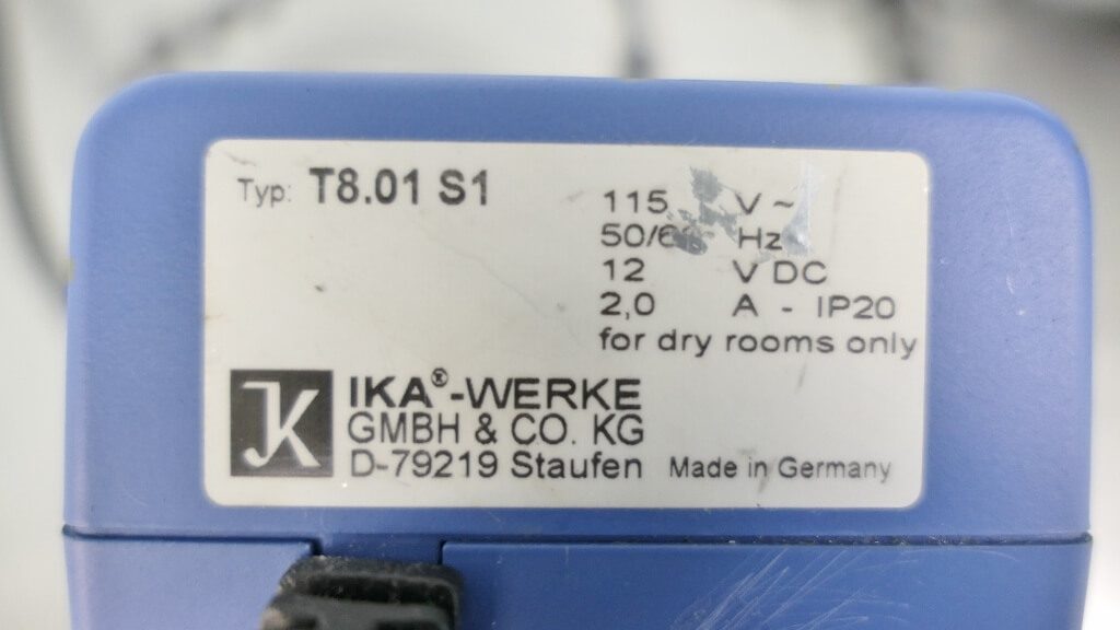 IKA Ultra Turrax Homogenizer T8 - The Lab World Group