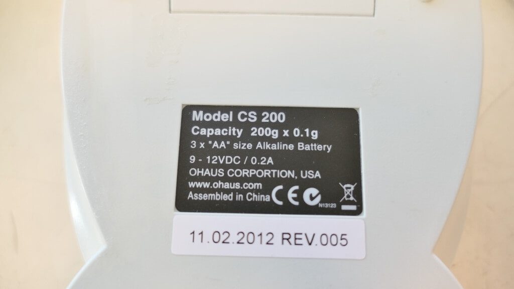 Ohaus CS200 Balance - The Lab World Group