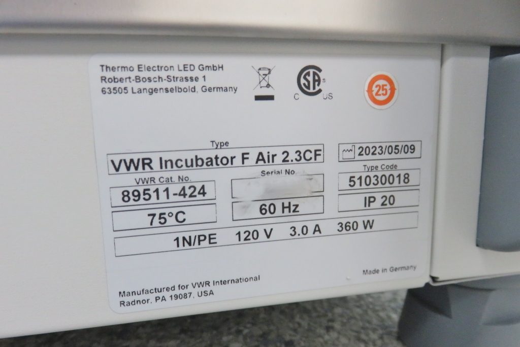 Microbiological Forced Air Incubator - The Lab World Group