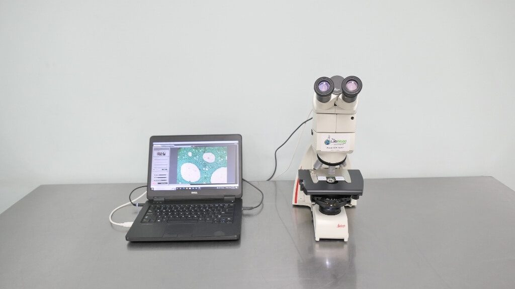 Leica DM750 Microscope with ICC50W Camera