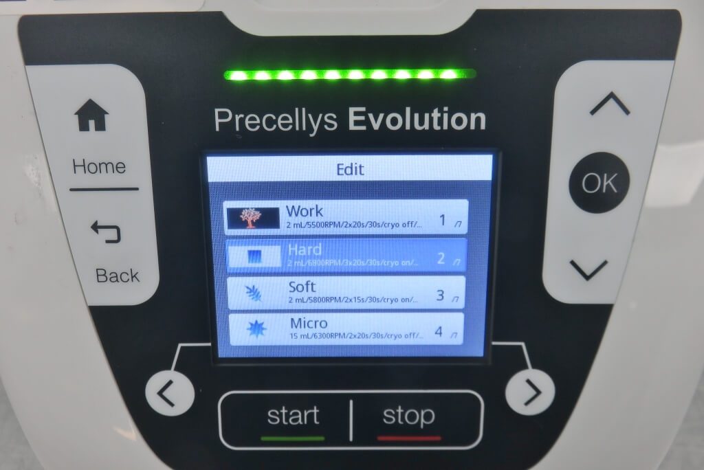 Bertin Precellys Evolution Homogenizer with Cryolys Unit